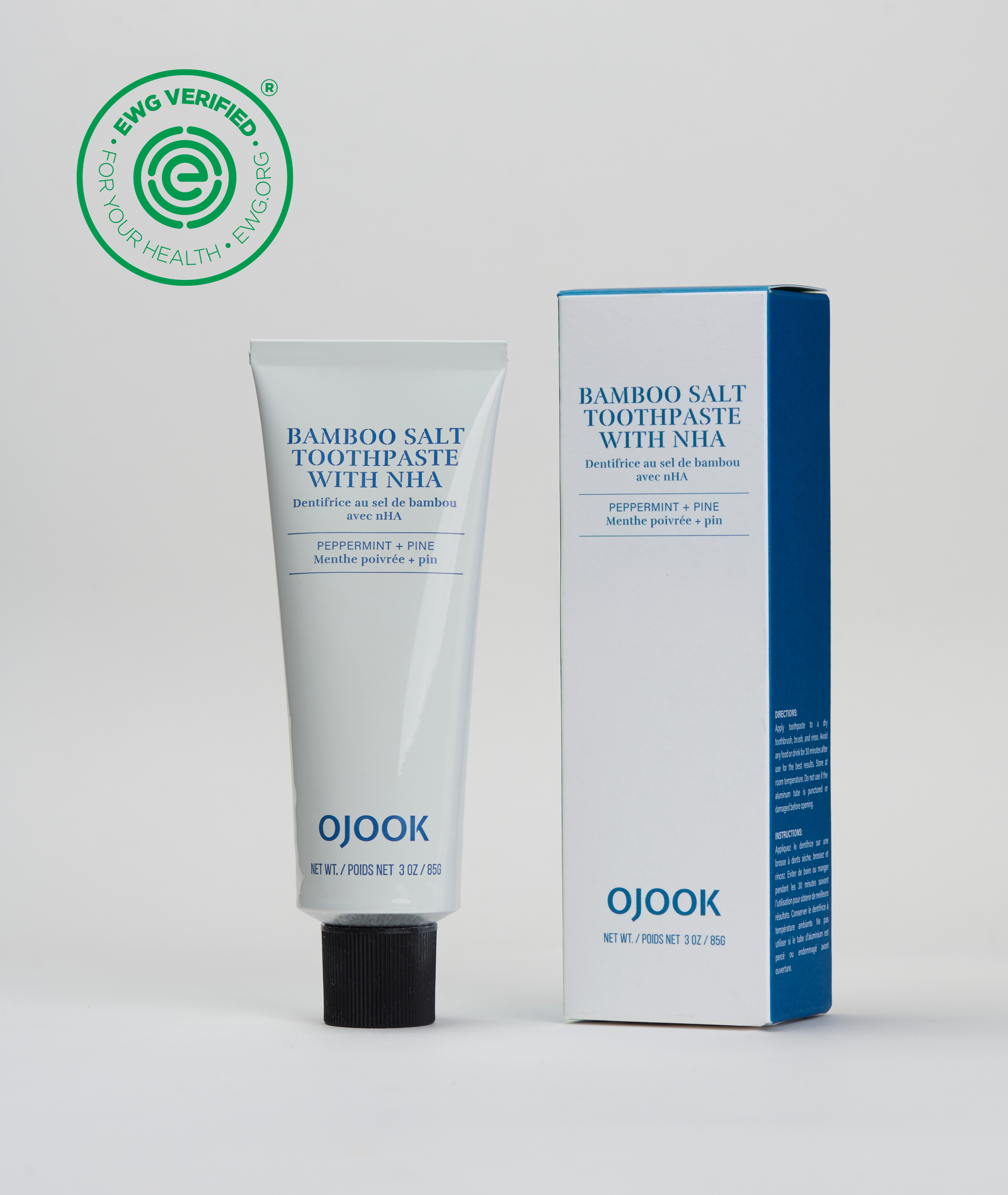 Korean Bamboo Salt Toothpaste with Nano Hydroxyapatite (nHA) | OJOOK